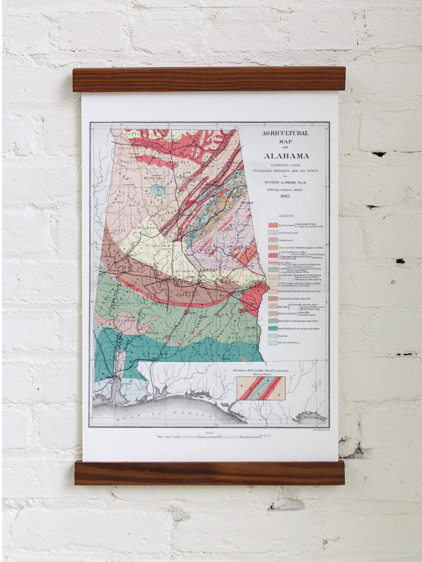 1944 Mississippi River Meander Belt | Giclee Print – Old Try