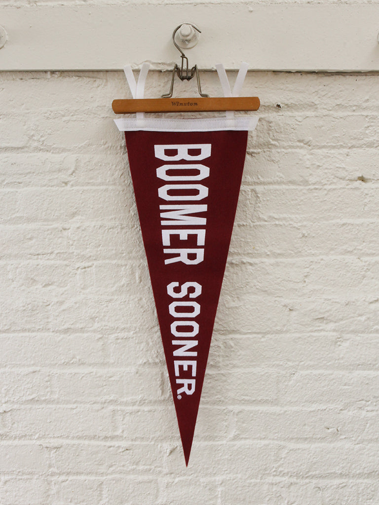 Boomer Sooner | University of Oklahoma Pennant – Old Try