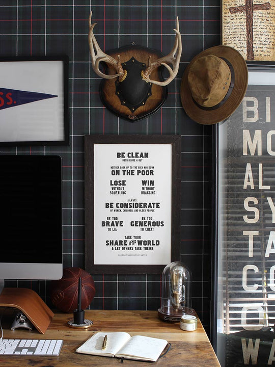 Eight Rules To Live By | Giclee Art Print – Old Try