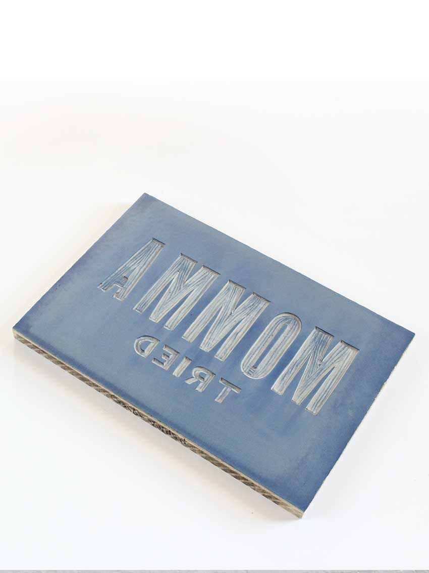 Momma Tried | Southern Letterpress Print – Old Try