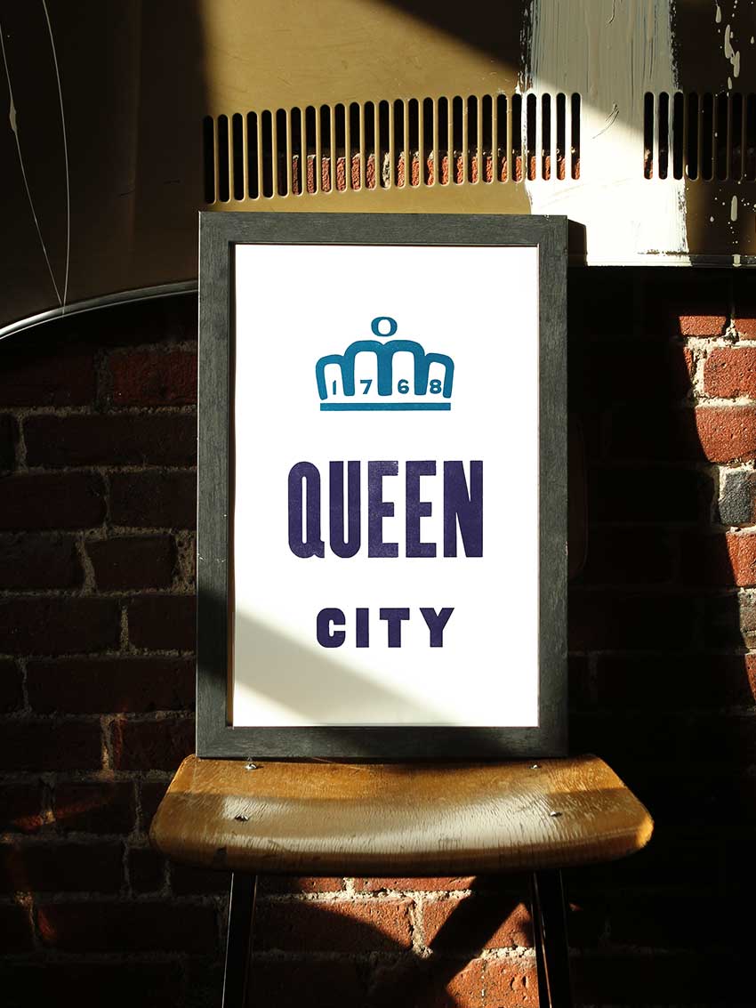 Trade & Tryon | North Carolina Letterpress Print – Old Try